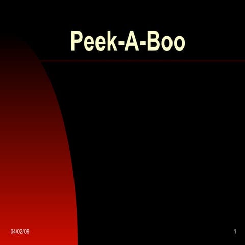 Peek_a_boo | PPT