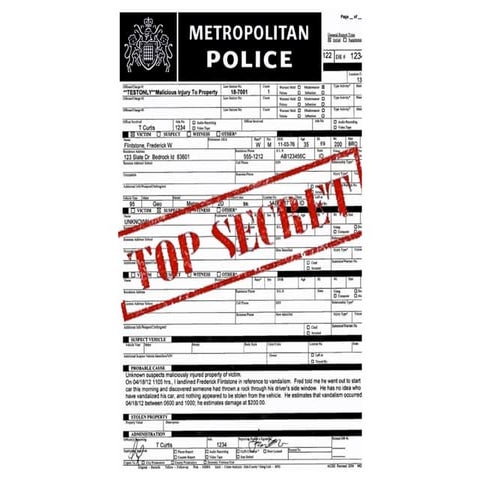 Police Report - Prop | PPTX