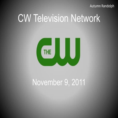 CW television network | PPTX