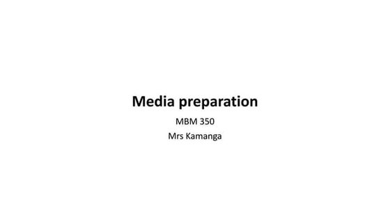Types of Media in Microbiology & Plating Techniques. (1).pptx ...
