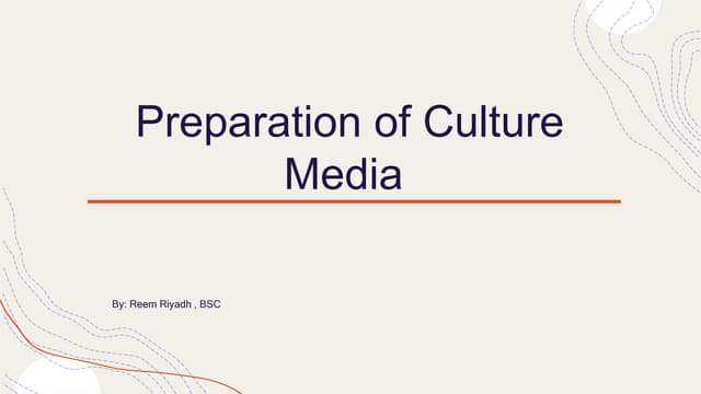 Media preparation and its types | PPTX