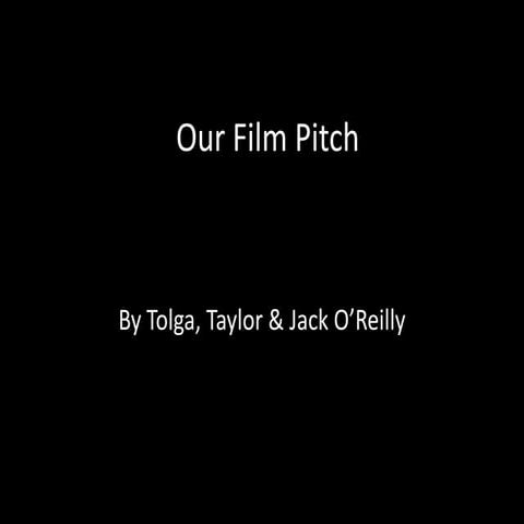 Media presentation film pitch | PPT