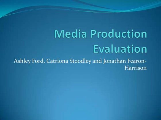 Slide share evaluation .. | PPT | Adult Contemporary Music | Music