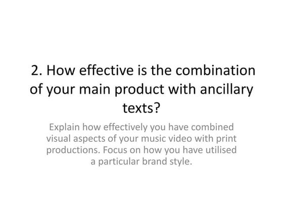 Presentation1 0question2 evaluation | PPT