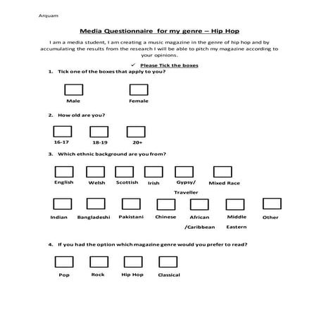Survey | DOCX