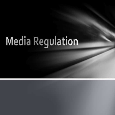 Media regulation - twitter | PPT | Civic affairs | Politics