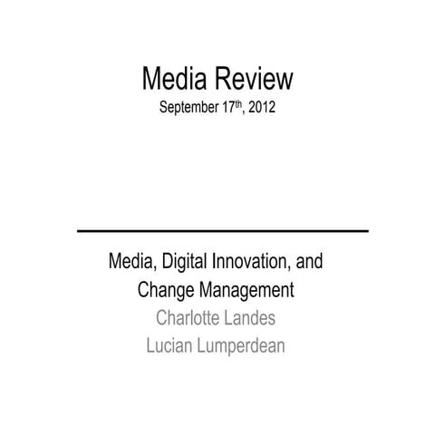 Media review sept 17, 2012 | PDF | Smartphones | Consumer Electronics