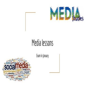 creative media studies btec year 11 mock | PPT