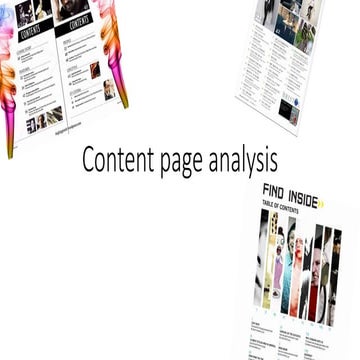 Sketch of student magazine | PPTX