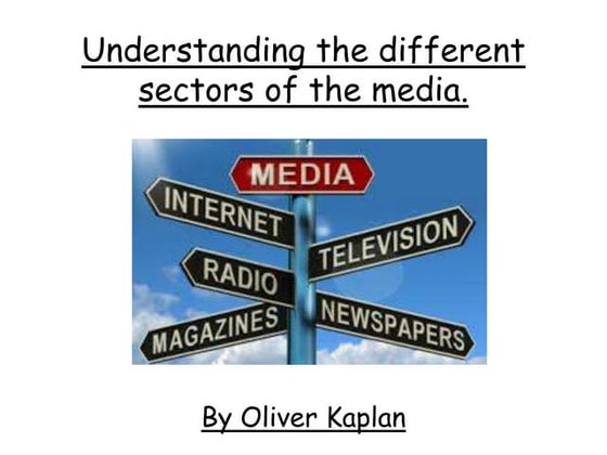 Mind map of media industry | PPT