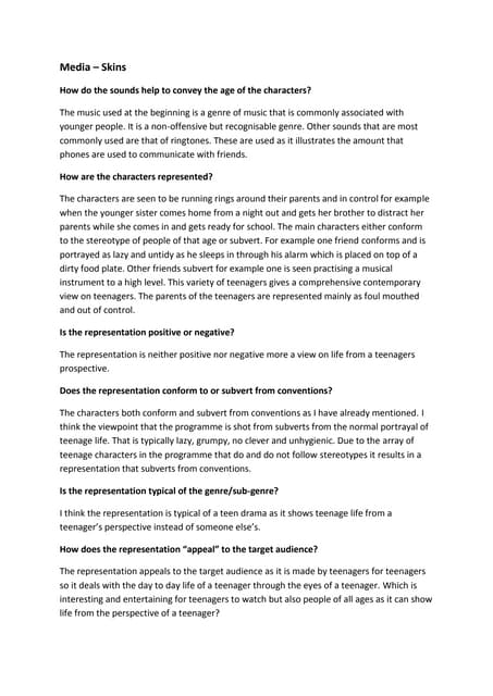 Audience research pie chart | DOCX