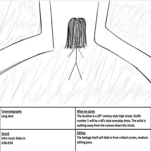 A2 Media - Music Video Storyboard | PPT