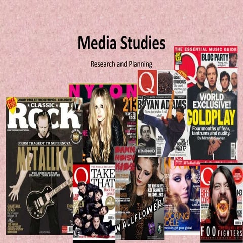 Media studies | PPTX