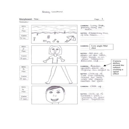 Media Studies Storyboard | DOC
