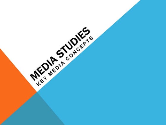 A level media glossary | PDF