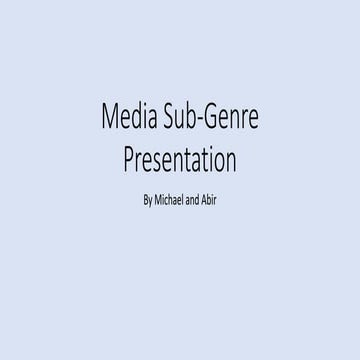 Silence of the Lambs – Analysis of Opening | PPT