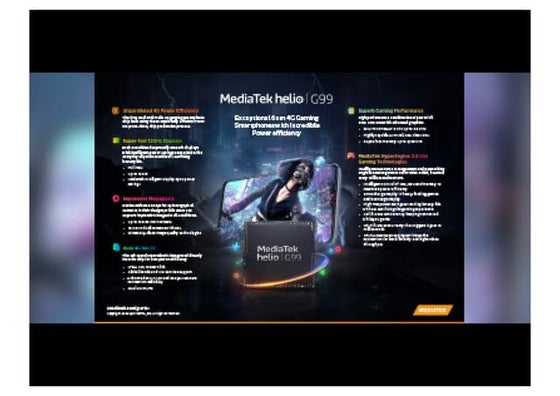 Unleashing Power Best Gaming Processor Mobile by MediaTek | PDF