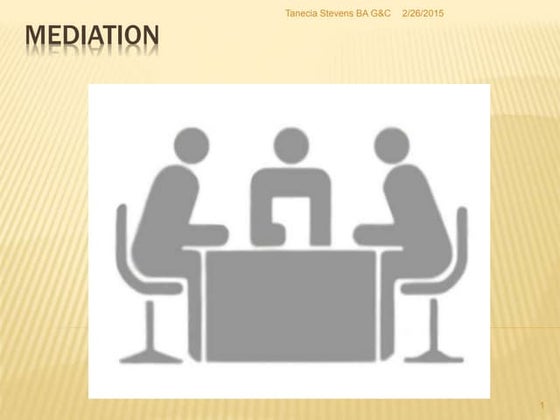 Mediation and representation | PPT