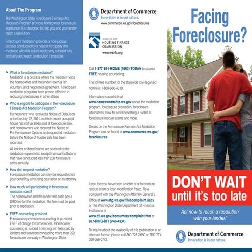 Stop Foreclosure | PDF | Home Financing | Personal Debt