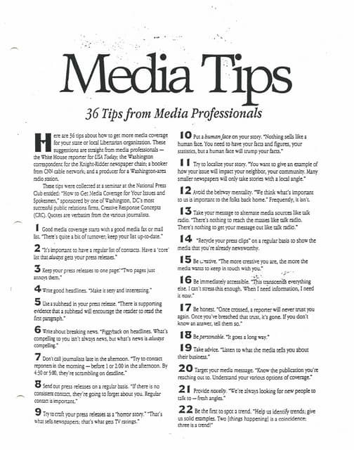 Representation in Media | PPTX