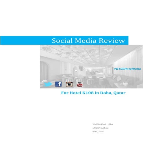 Social Media Audit - REAL example | PDF