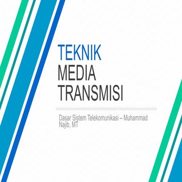 Media transmisi | PPTX