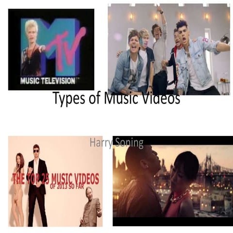 MUSIC VIDEO TYPES | PPT