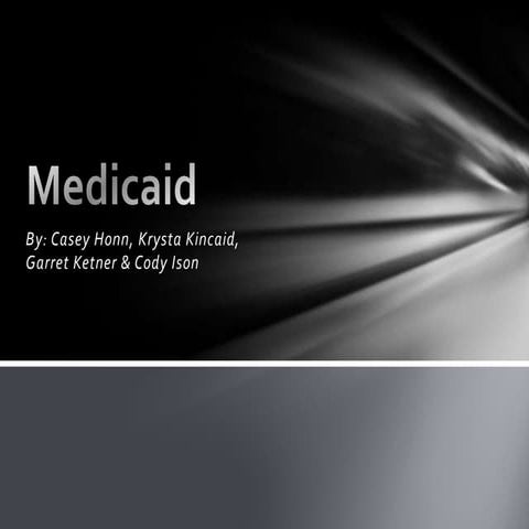 AHS-9/federalism-medicaid | PPTX | Health Insurance | Insurance