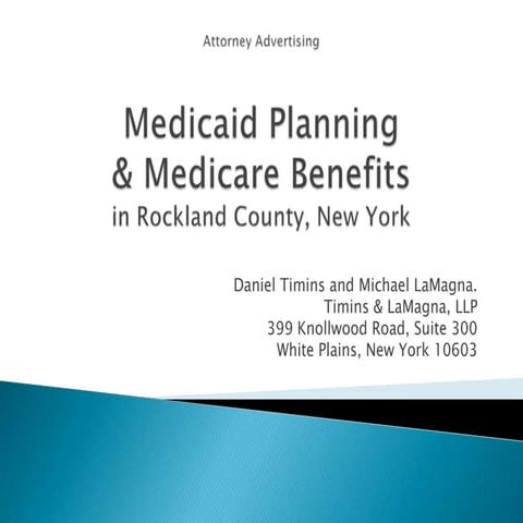 Medicaid planning | PPTX