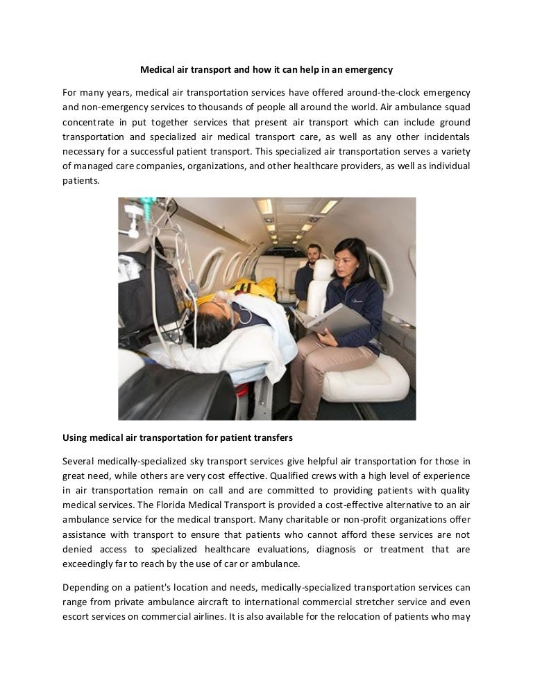 medical-air-transport-and-how-it-can-help-in-an-emergency