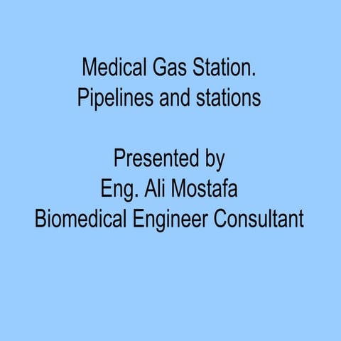 Medical gas supply system | PPT