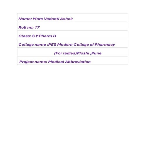 Common medical abbreviations & symbols | PDF