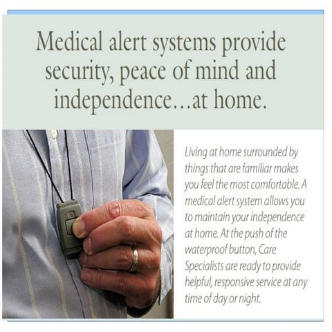 Medical alert systems | PPT