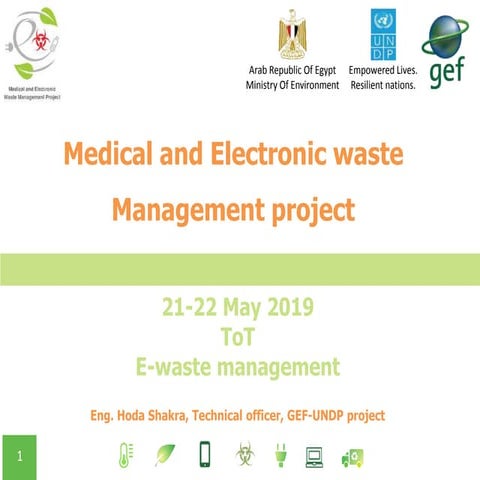 E-waste management | PPTX