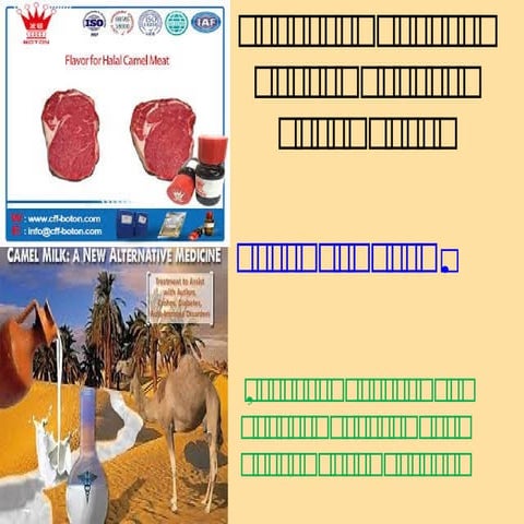 Medical and health properties of camel products | PPT