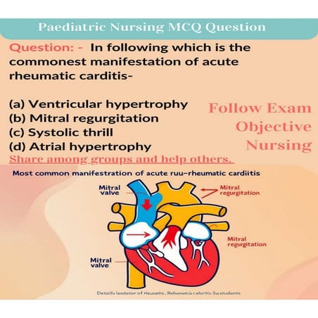 Pediatric Nursing Questions|Nursing MCQ Set-90| | PDF