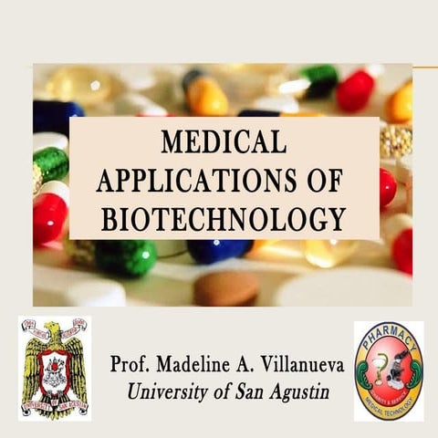 Medical Applications of Biotech | PPT