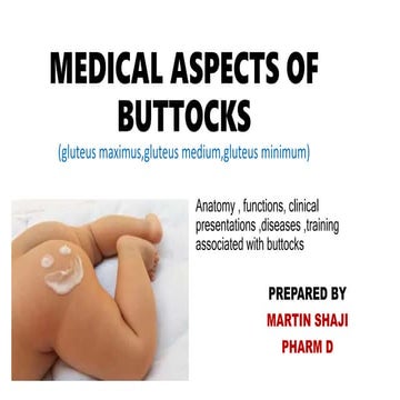 Medical aspects of buttocks (gluteus maximus,gluteus medium,gluteus ...