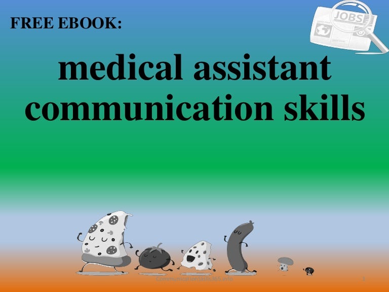 Medical assistant communication skills pdf free download