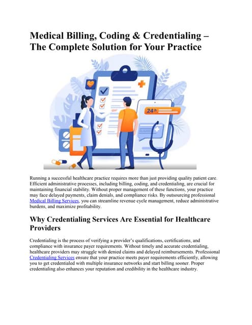 Scribe Align Medical Billing | PDF