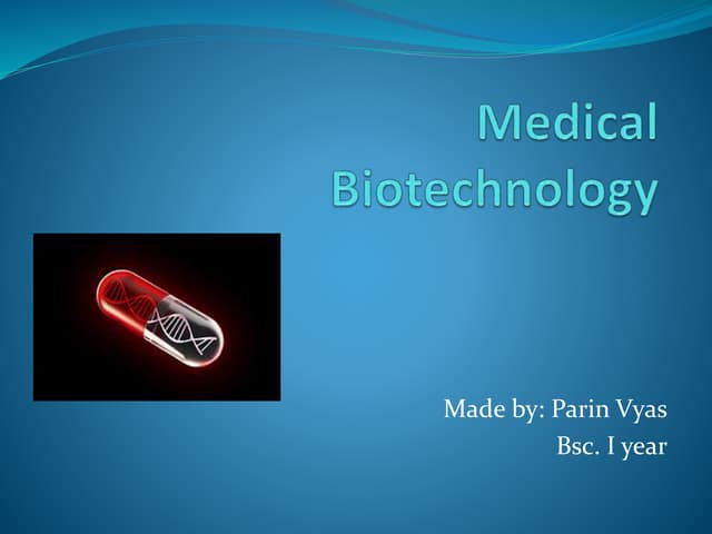 Traditional biotechnology | PPTX