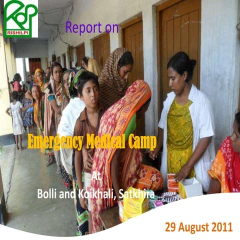 Medical camp report 29082011 | PPT