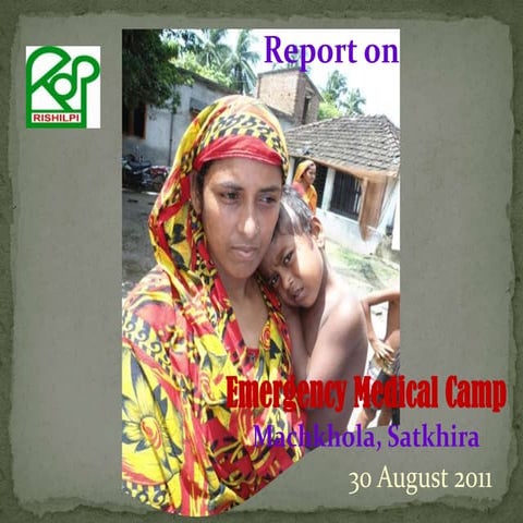 Medical camp report 30082011 | PPTX