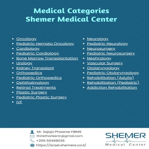 about Medical Categories at Shemer Medical Center - Mr Sejojo Phaaroe FIBMS_compressed.pdf