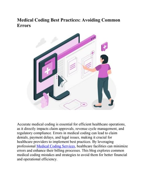 Medical Coding Best Practices: Avoiding Common Errors | PDF Medical Coding Best Practices: Avoiding Common Errors | PDF