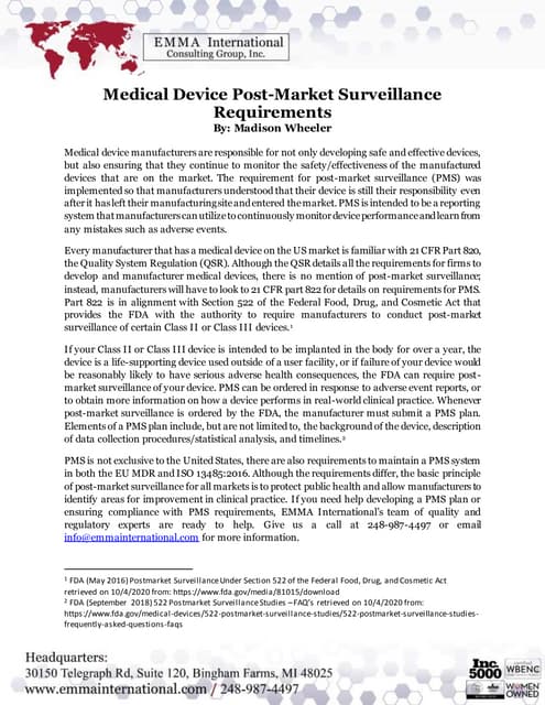 Post marketing surveillance | PPT