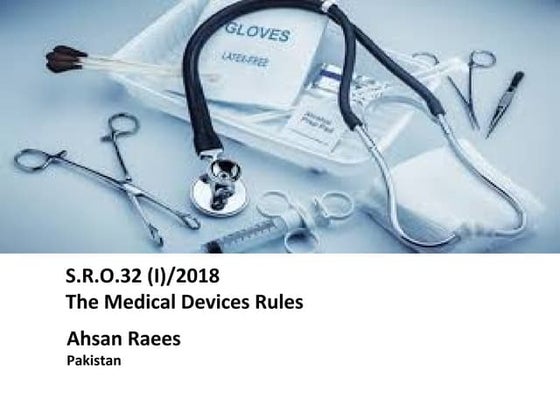 summary of indian medical device rule 2017 | PPTX