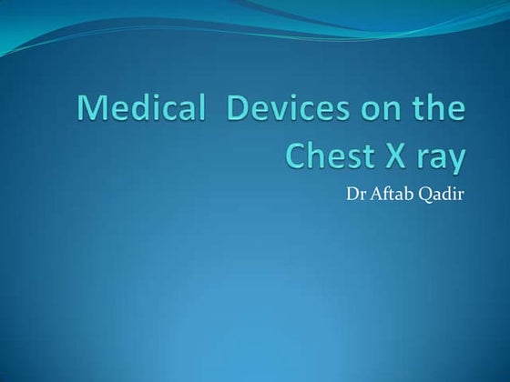 Chest Radiographs | PPT