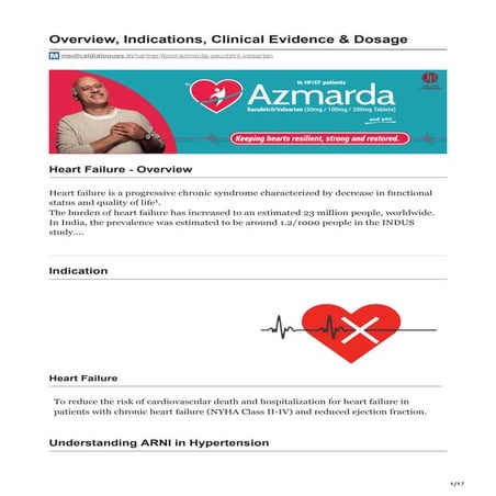 Azmarda (Sacubitril Valsartan) | PDF