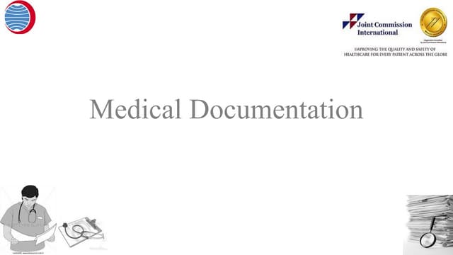 Medical documentation presentation | PPTX